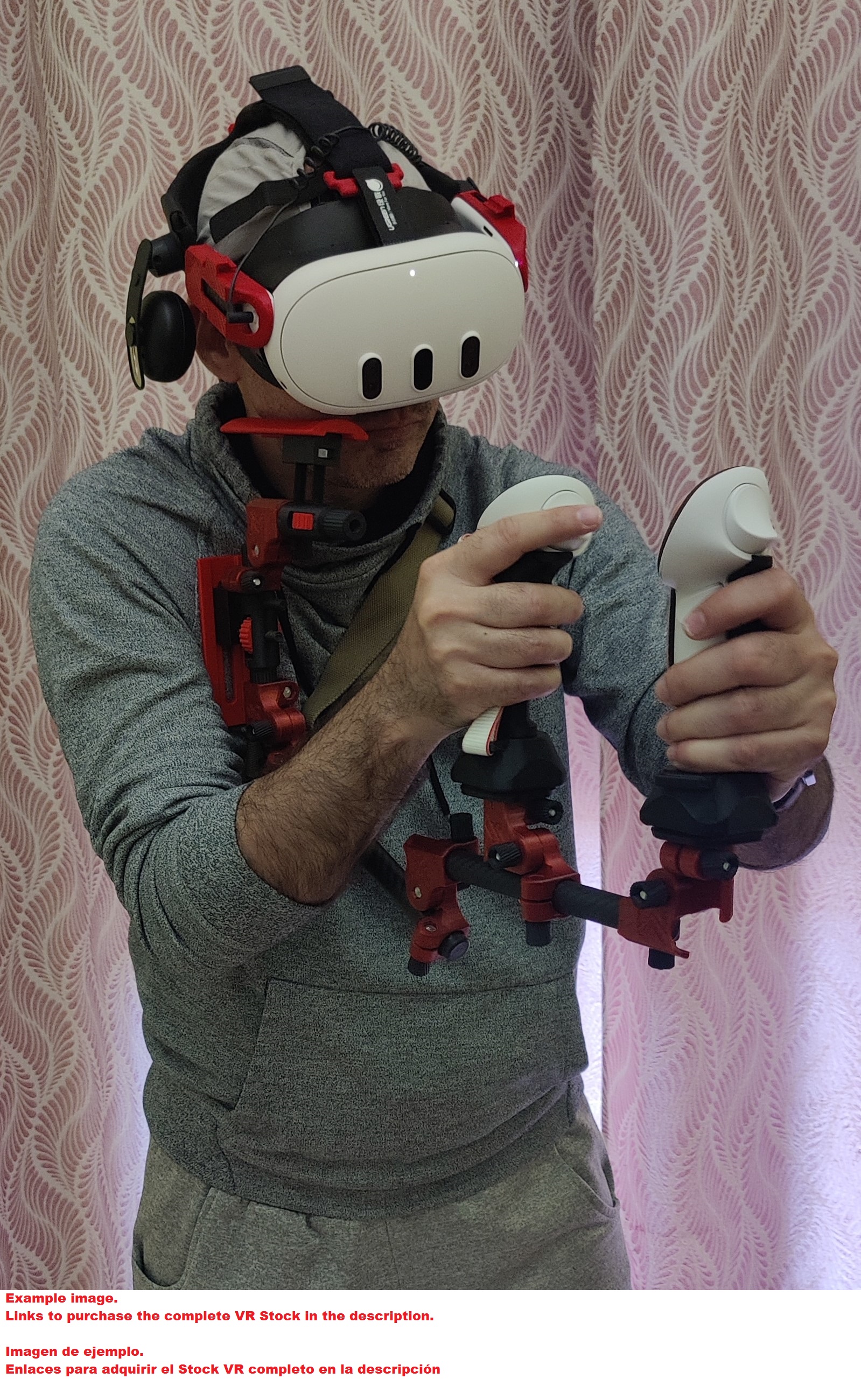 Magnetic connectors for VR game controllers by kjbturok | Download free ...