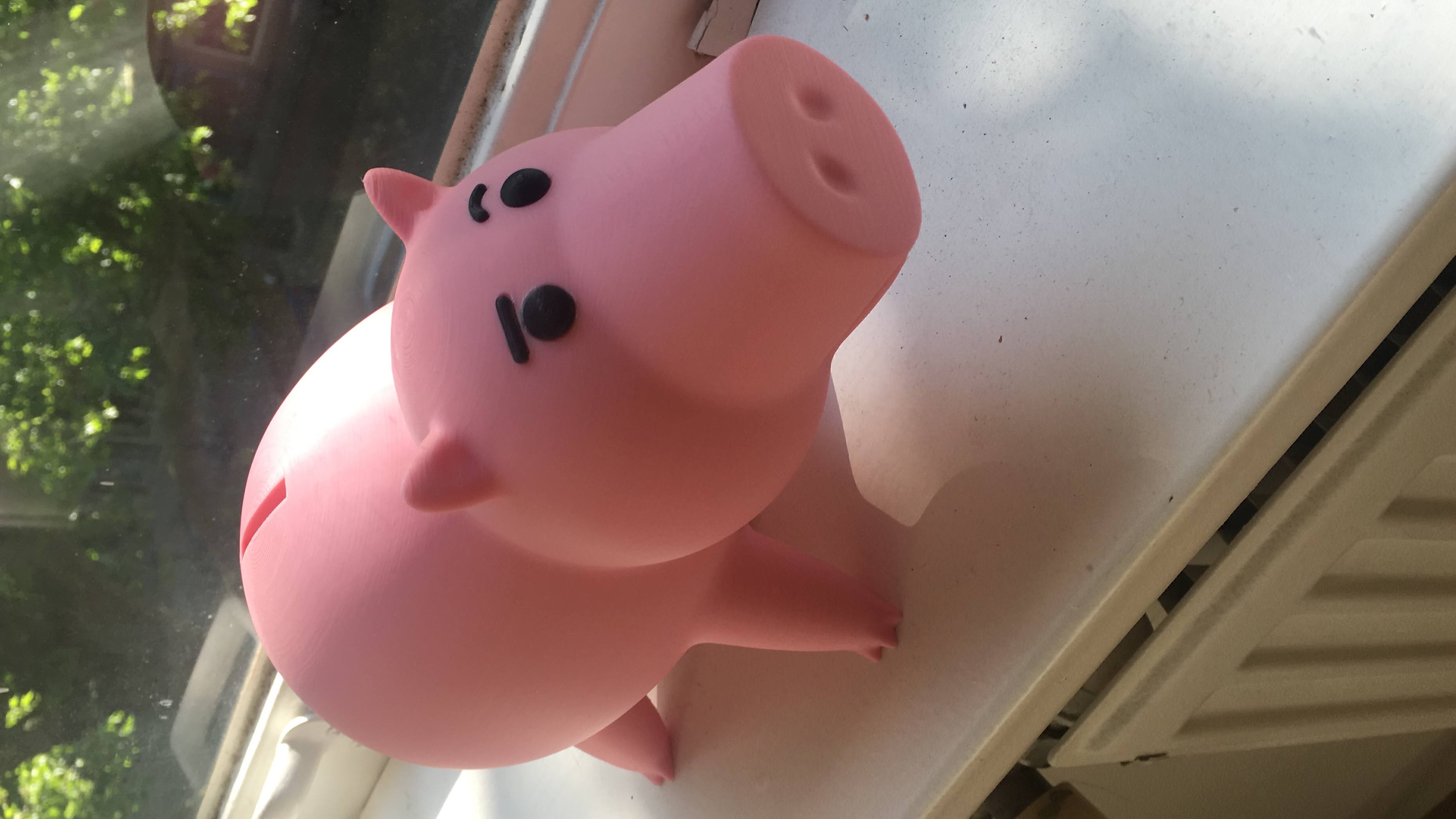 Hamm from Toy Story - Piggy Bank V2 (separated facial features) por ...