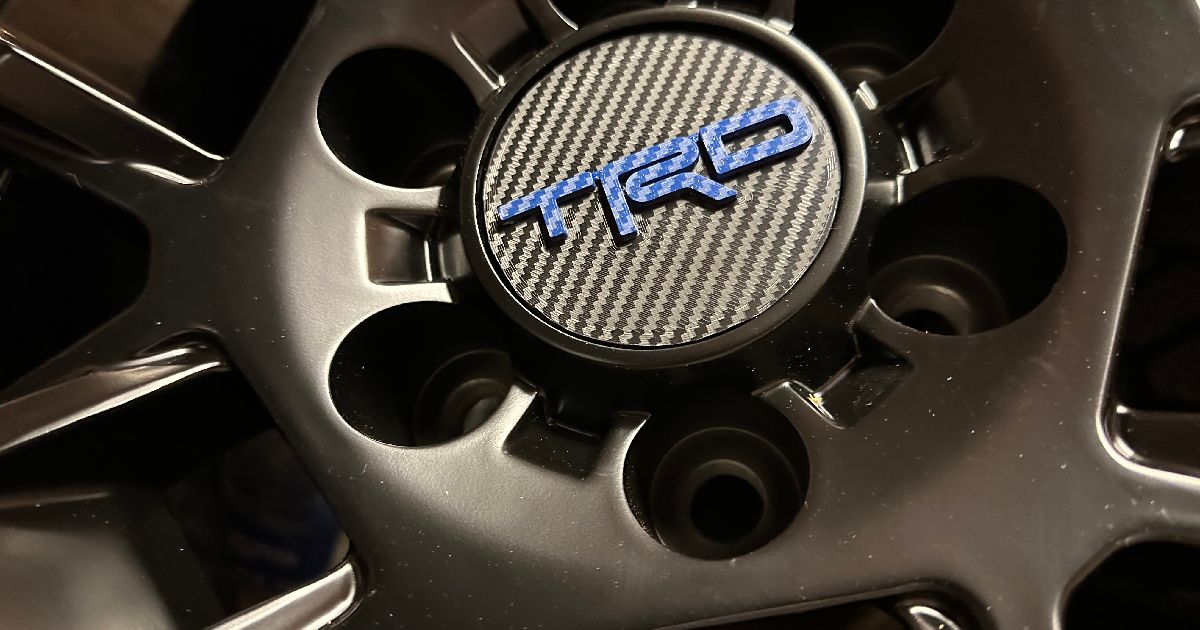 Toyota TRD center caps by Ctowns5 | Download free STL model ...