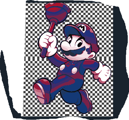 hueforge mario bros fc barcelona con su titulo by Whit3Drake | Download ...