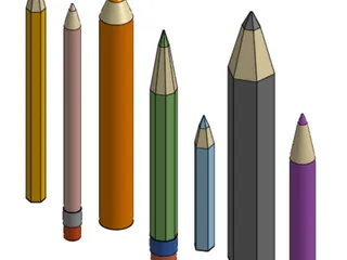 Pencils by Lavalord | Download free STL model | Printables.com