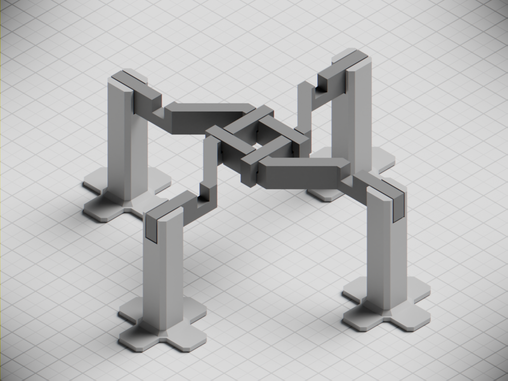 Exercise model for reciprocal frameworks by alecs.form | Download free ...