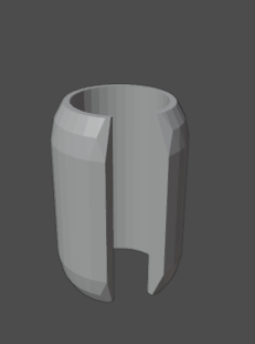 Bent Oxygen Tube Collar by Josiah Kruse | Download free STL model ...