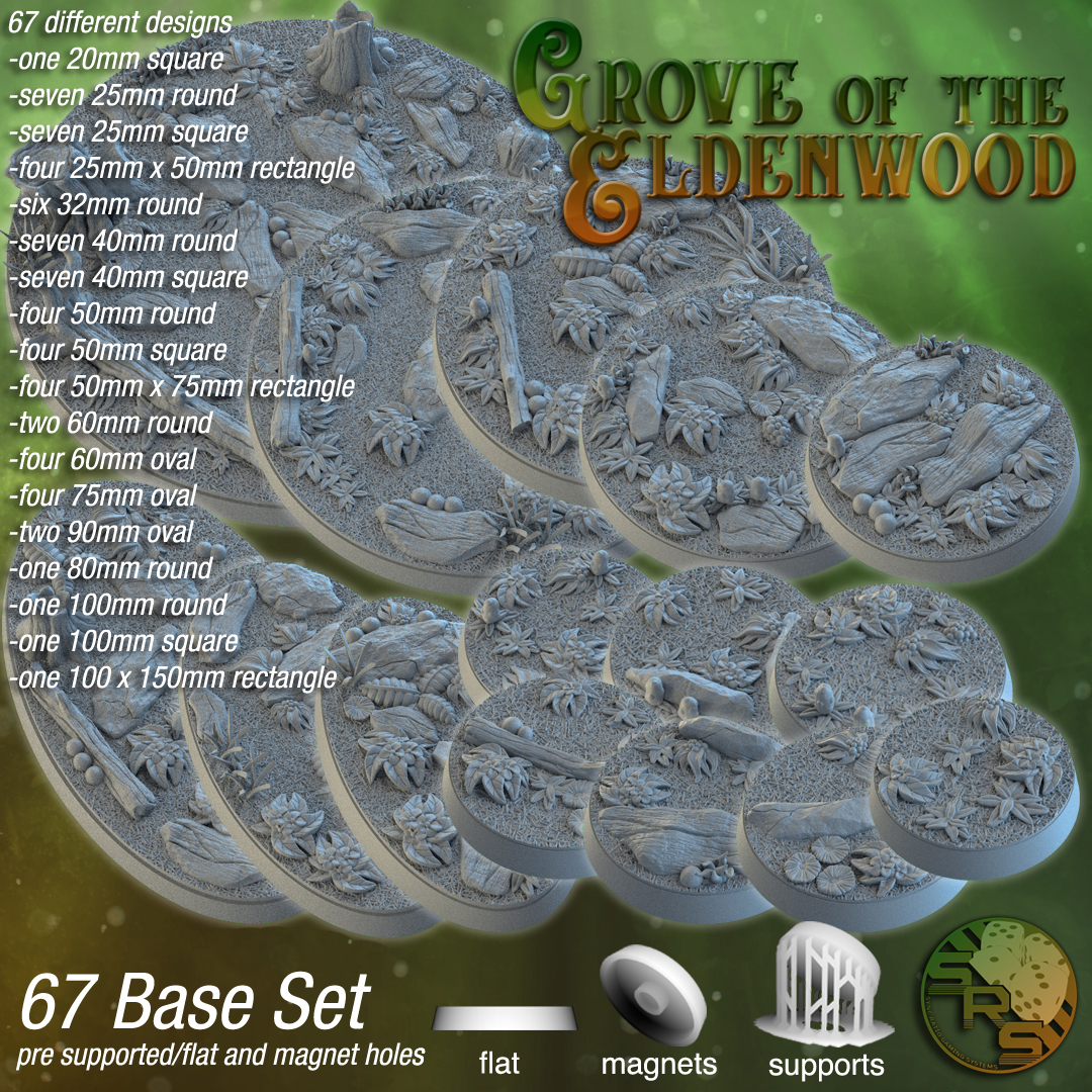 Grove of the Eldenwood - TTRPG Forest Bases by Sync Ratio Systems ...