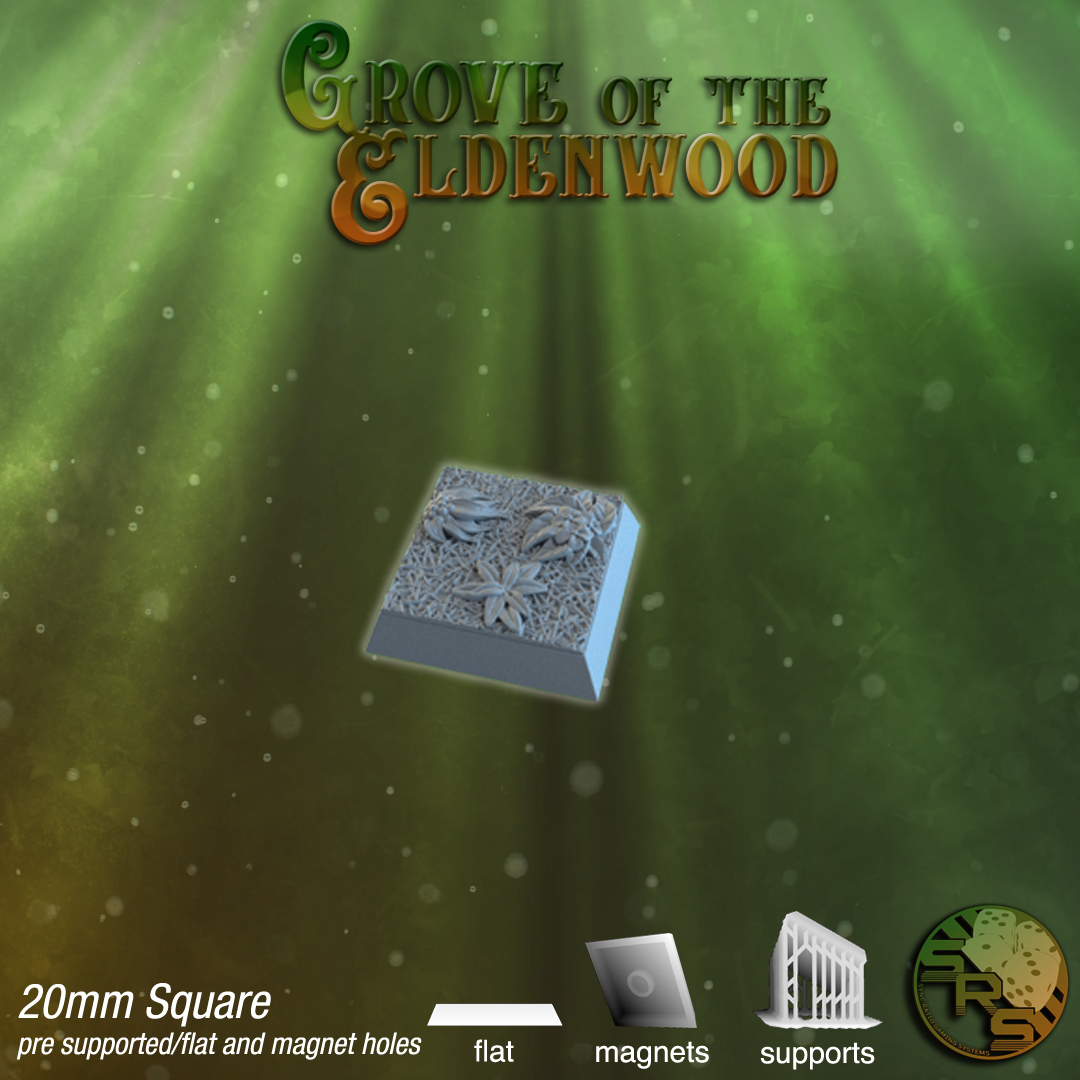Grove of the Eldenwood - TTRPG Forest Bases by Sync Ratio Systems | Printables Store