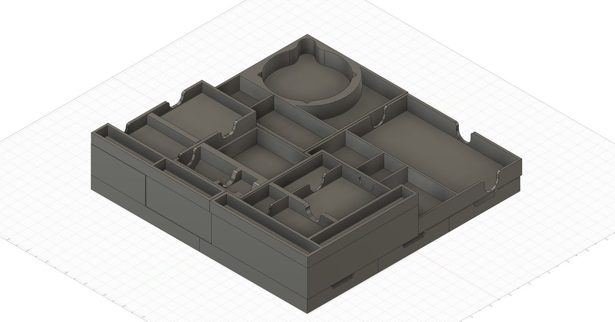 Bardwood Grove storage insert by David Veach | Download free STL model ...
