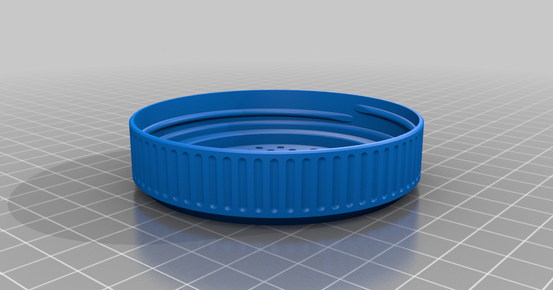 Nutella (450g) Jar Cap for Flour shaker / sifter by BuRsTFiRe ...