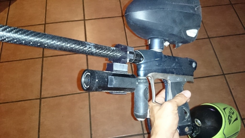 Contour paintball gun mount by Alfonso Alvarado | Download free STL ...