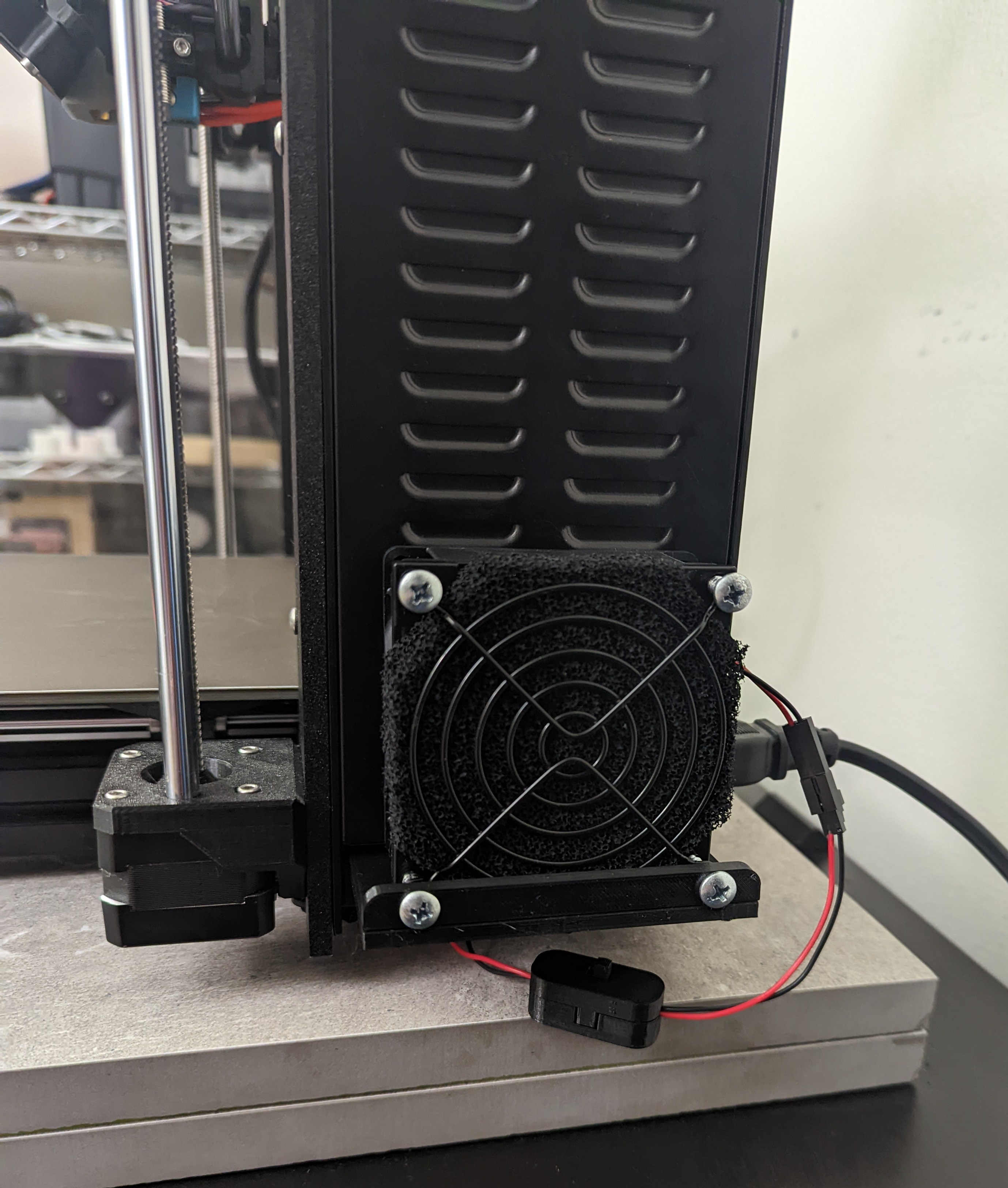 Prusa MK3 Power Supply Fan Mount by ane109 | Download free STL model ...