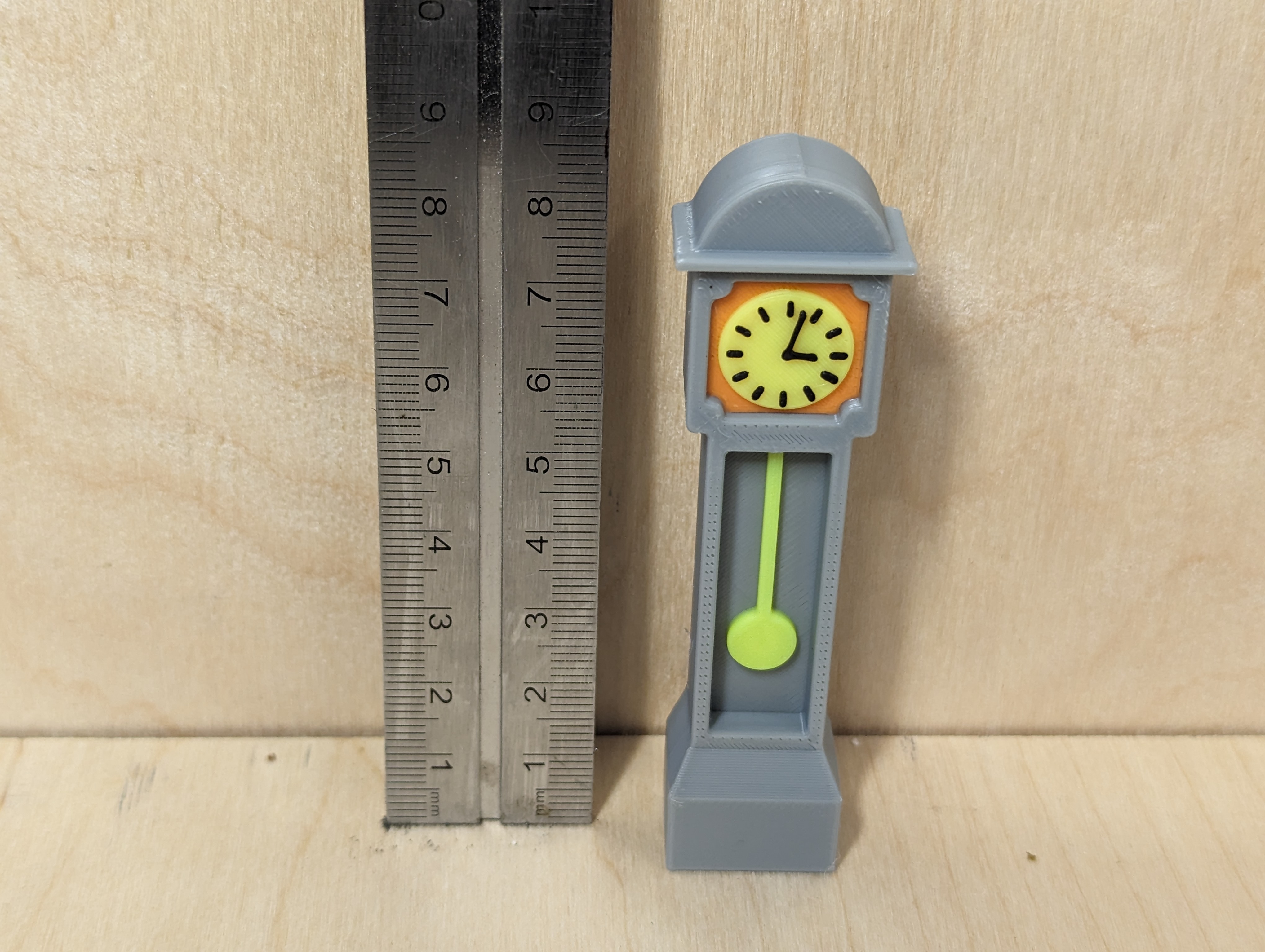 Miniature Grandfather Clock by GBCreative | Download free STL model ...