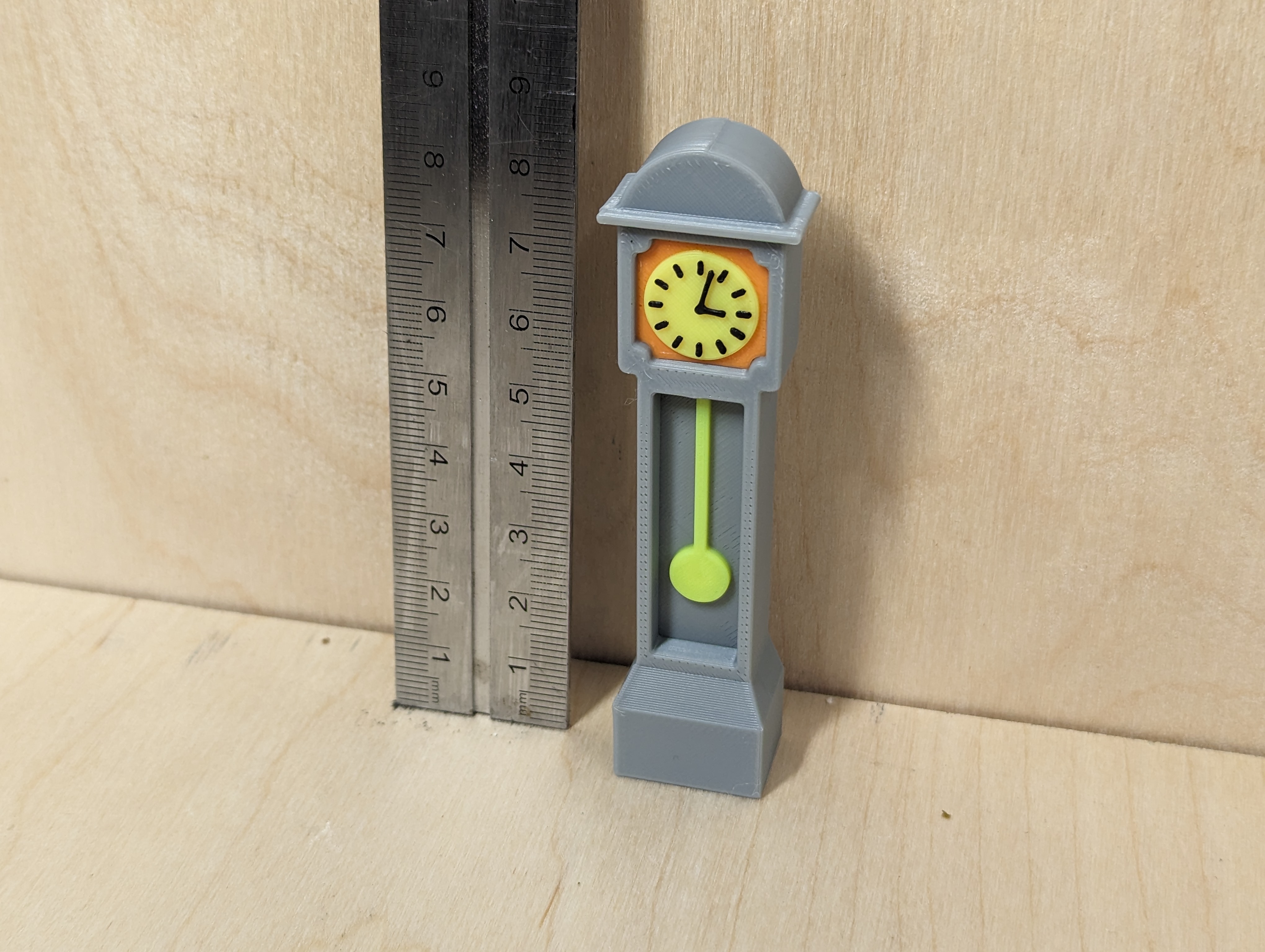 Miniature Grandfather Clock by GBCreative | Download free STL model ...