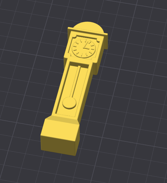 Miniature Grandfather Clock by GBCreative | Download free STL model ...