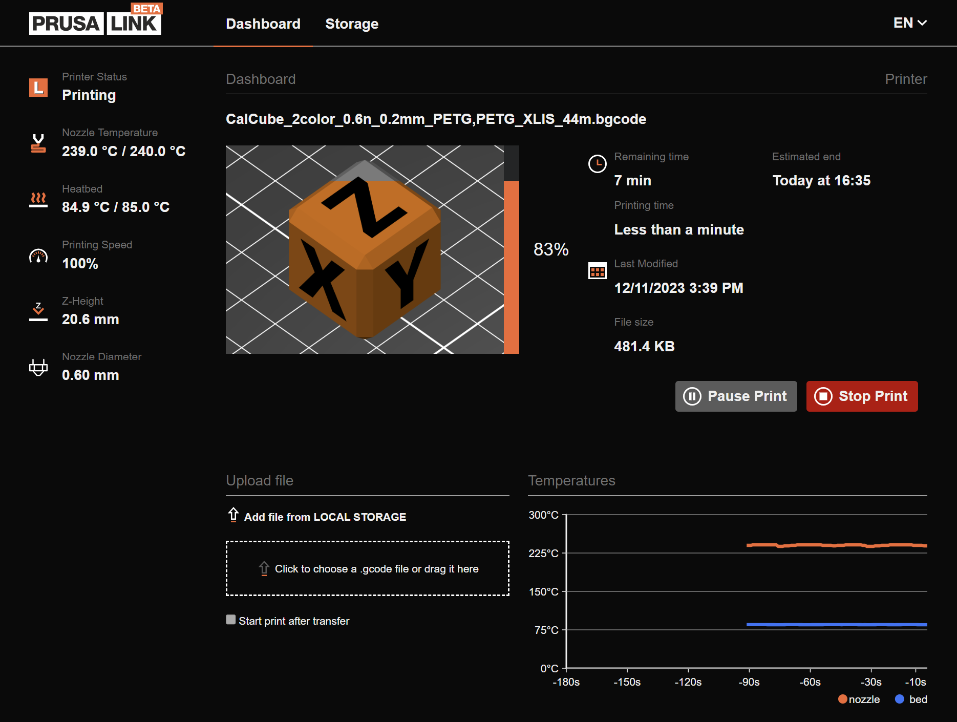Multicolor calibration cube for Prusa XL by Timothy Prestero | Download ...