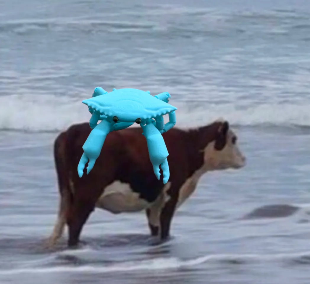 Flexi Crab by GamesAndToys64 | Download free STL model | Printables.com