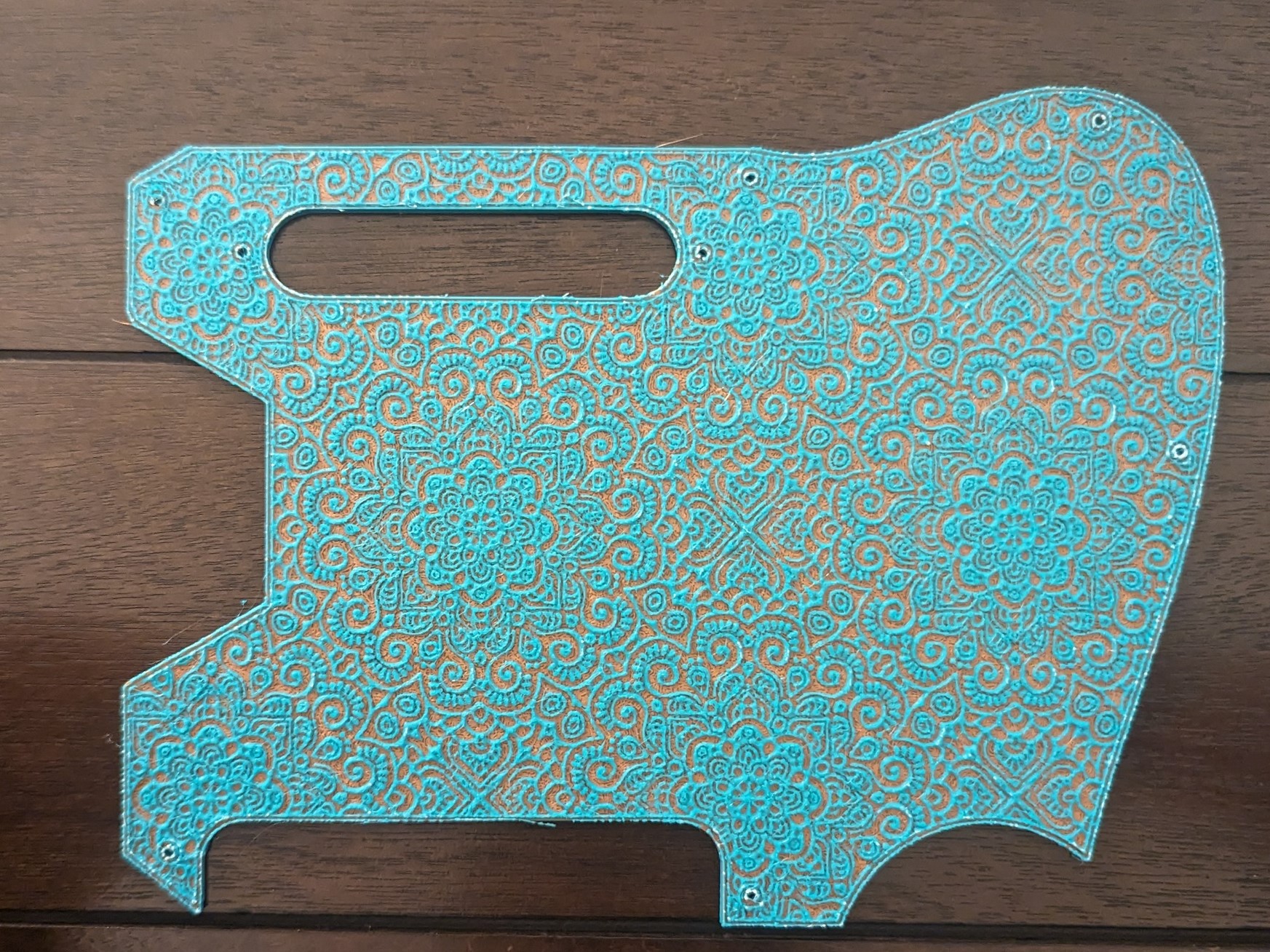 Telecaster Mandala Pickguard - Hueforge by radiobread | Download free ...