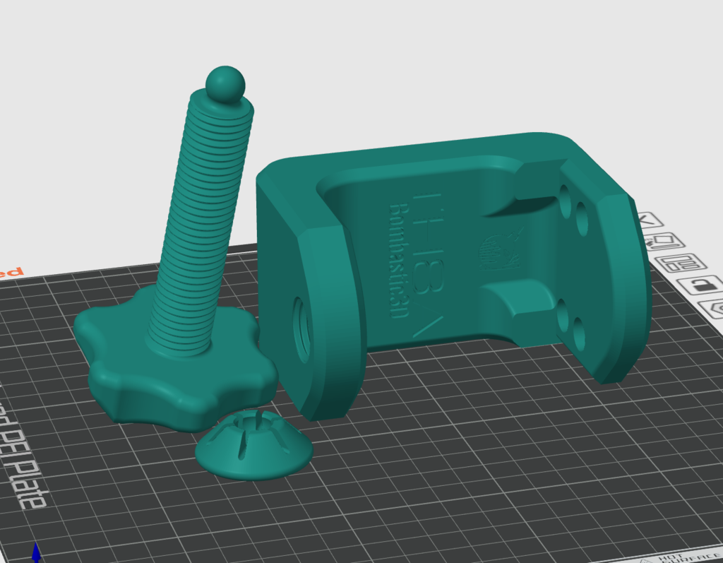 Thrustmaster TH8A Clamp by Bombastic3D | Download free STL model ...
