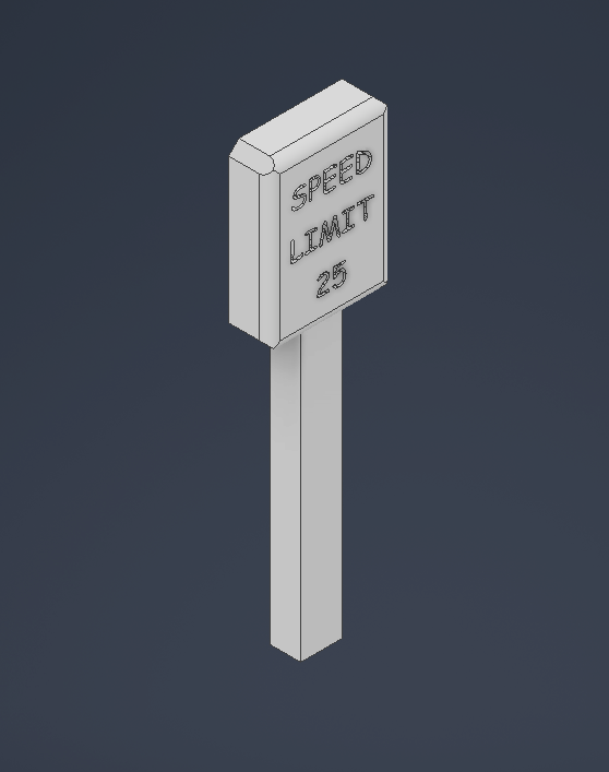 Mini Road Sign collection by Sumi_c | Download free STL model ...