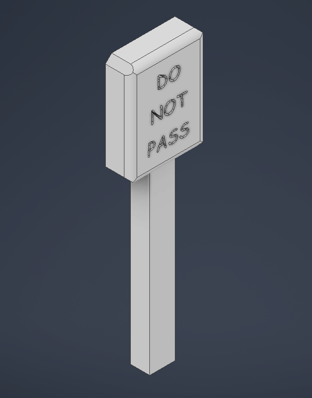Mini Road Sign collection by Sumi_c | Download free STL model ...