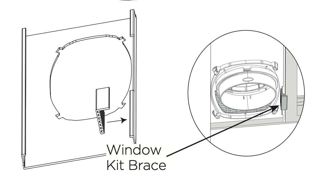 Midea Window Kit Brace by Reid | Download free STL model | Printables.com