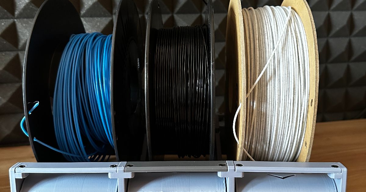 Auto Rewind Spool Holder for Samla Box by 3D Printing LaB | Download ...