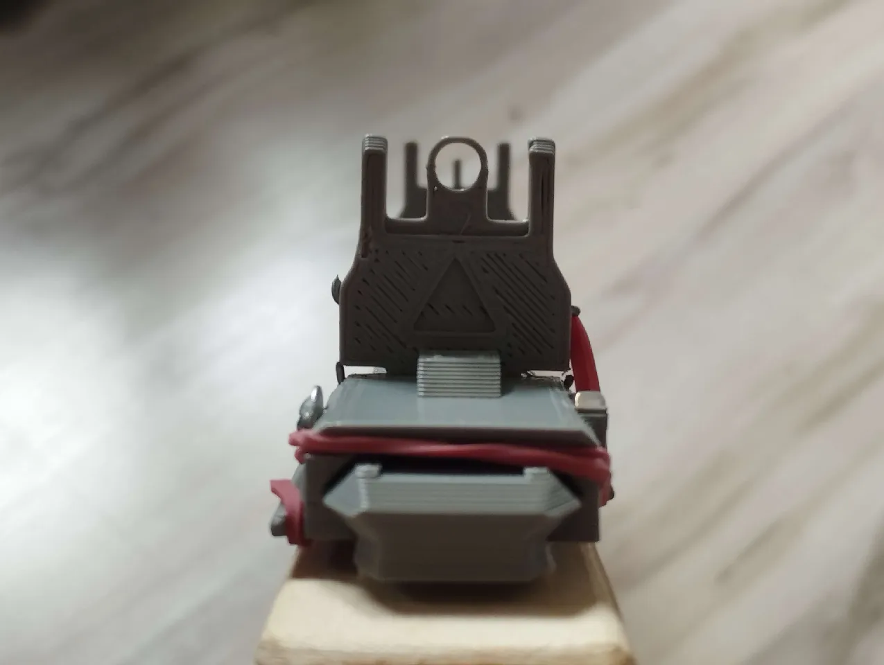 Picatinny rail flip-up iron sights by CrabLeg | Download free STL model ...