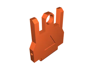 Picatinny rail flip-up iron sights by CrabLeg | Download free STL model ...