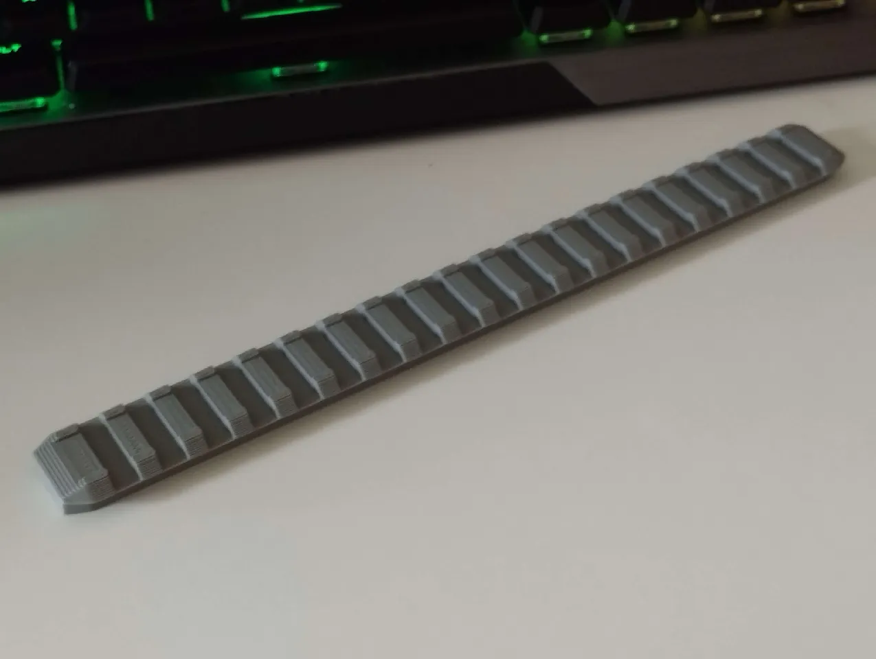 200mm Picatinny Rail by CrabLeg | Download free STL model | Printables.com