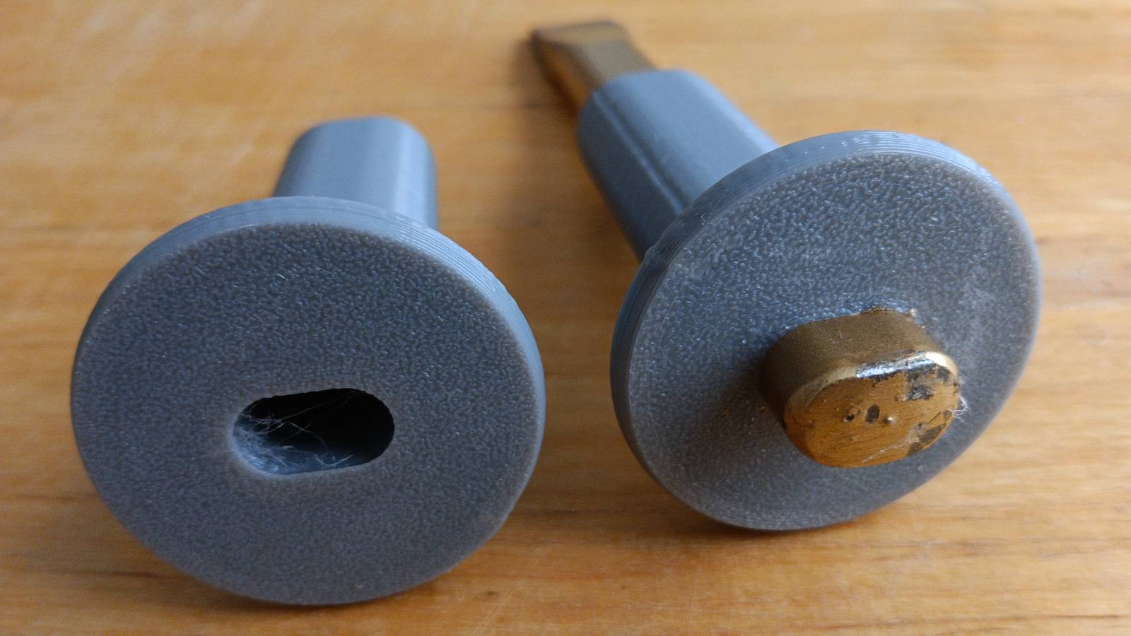 Masonry chisel handguard (customizable) by Dojan | Download free STL ...