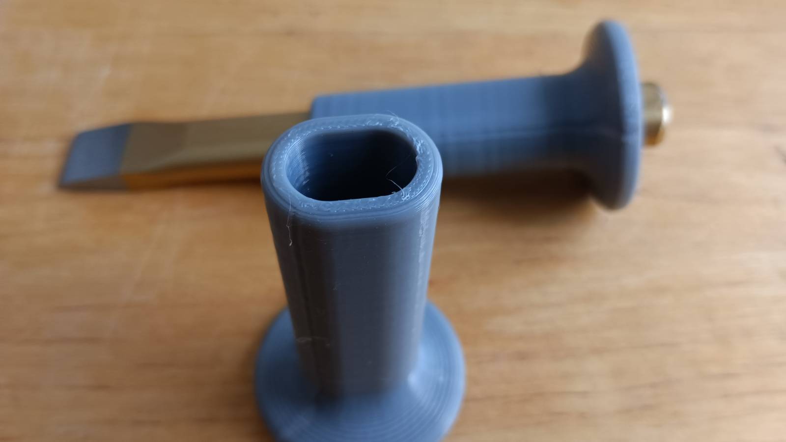 Masonry chisel handguard (customizable) by Dojan | Download free STL ...