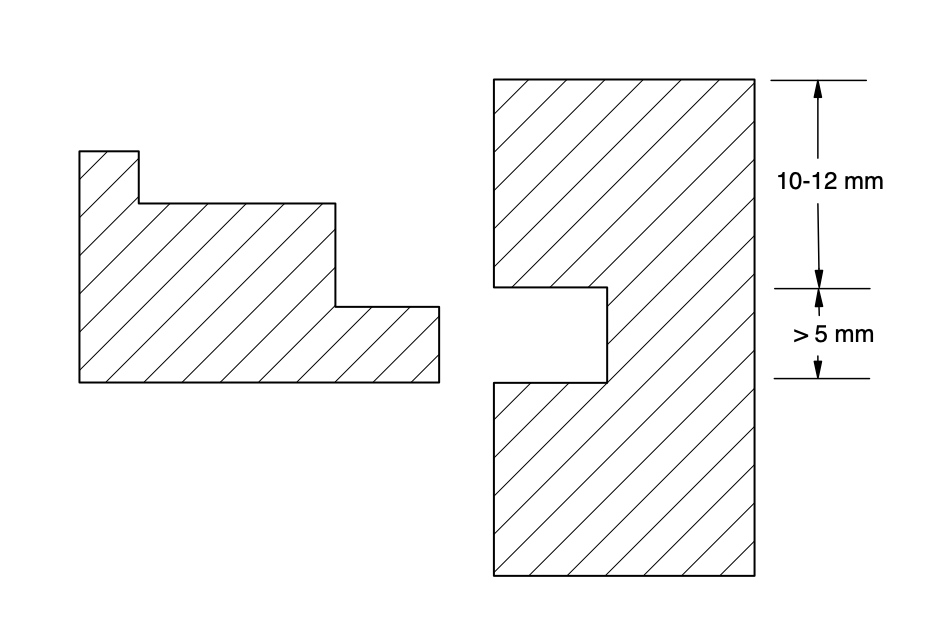 Groove button (table top)/ Nutklotz (Tischplatte) by Pedroid | Download ...