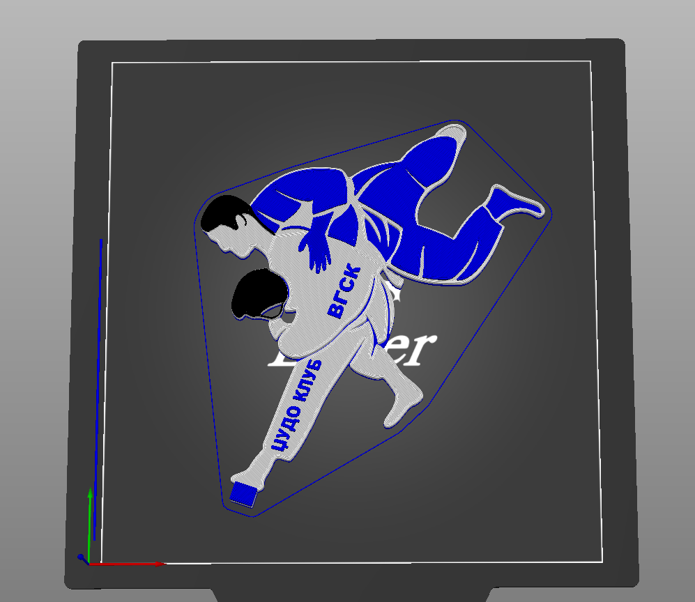 Judo award by Kankaras | Download free STL model | Printables.com