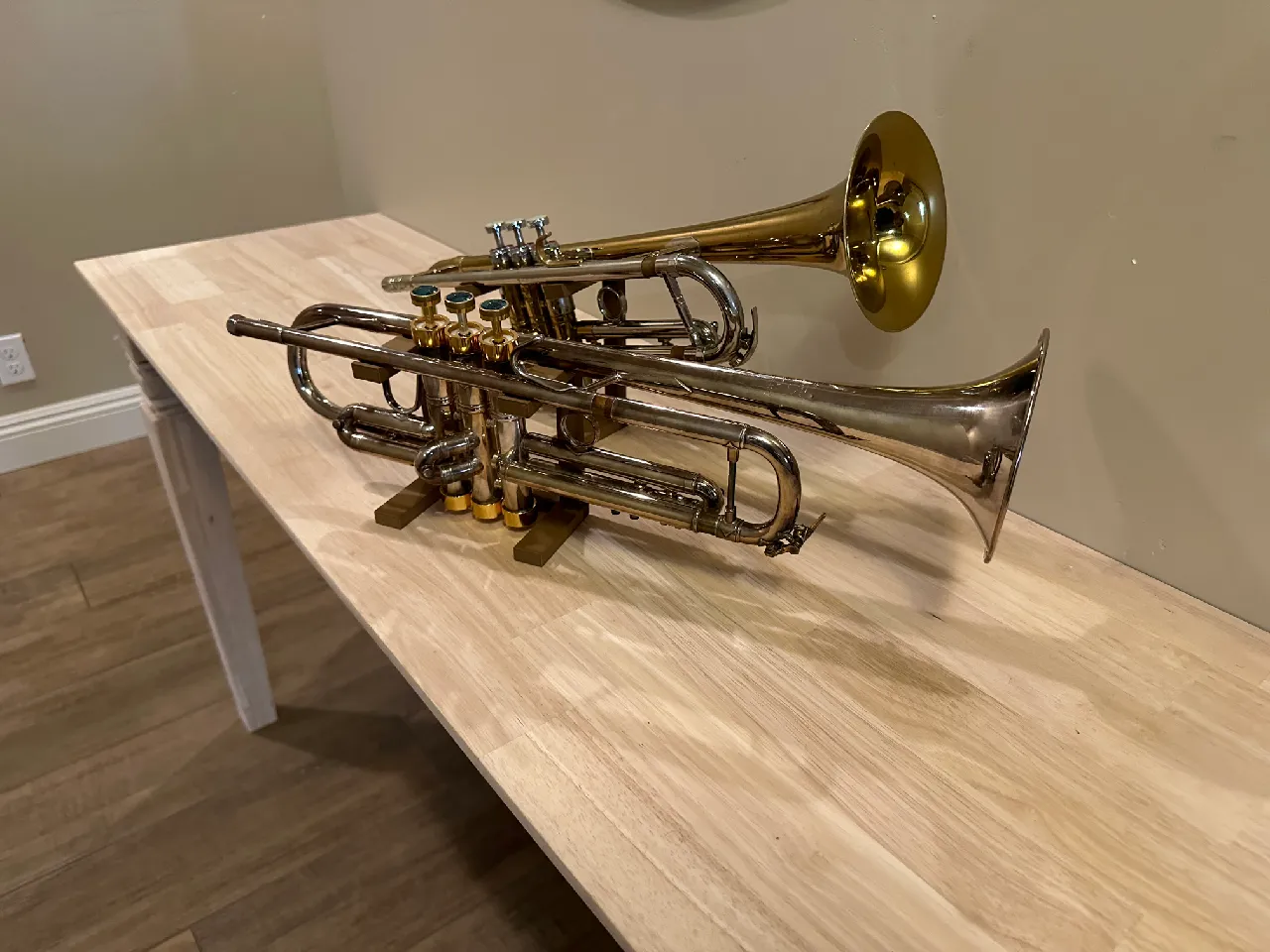 Trumpet Stand - Flat by Btmachone | Download free STL model ...