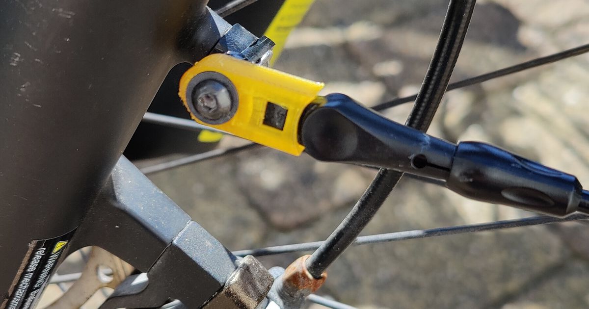 Advanced Ebike fender bar holder by Mutsje | Download free STL model ...