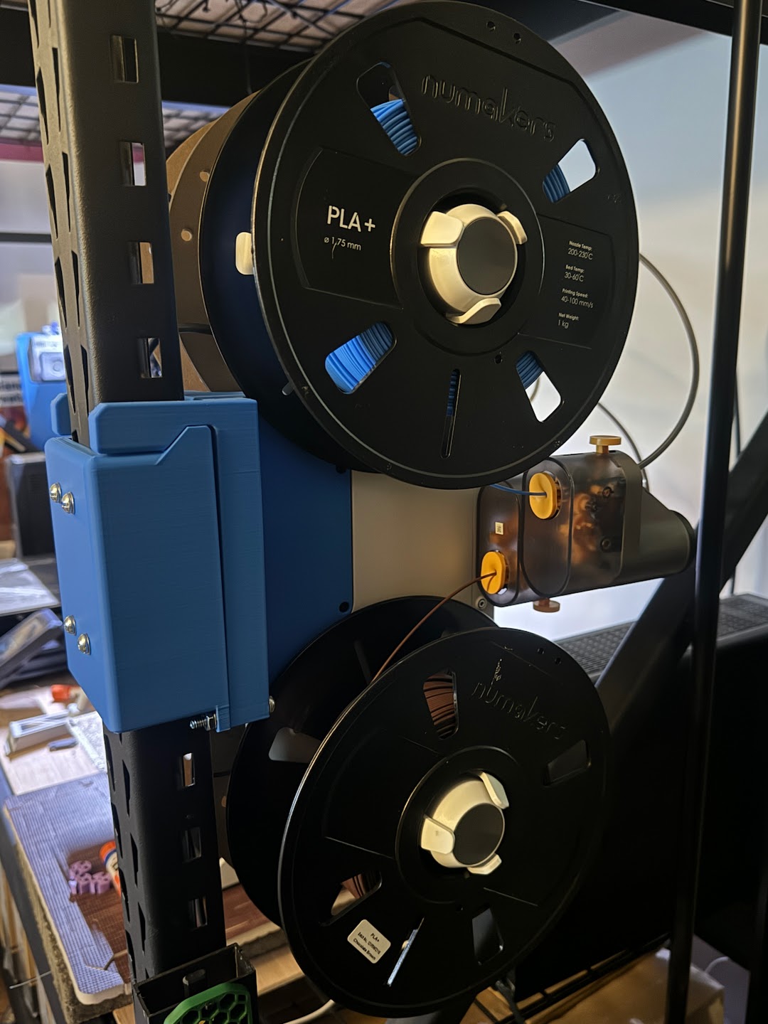 AMS Lite Husky Rack Rail Mount by SSgtTEX | Download free STL model ...