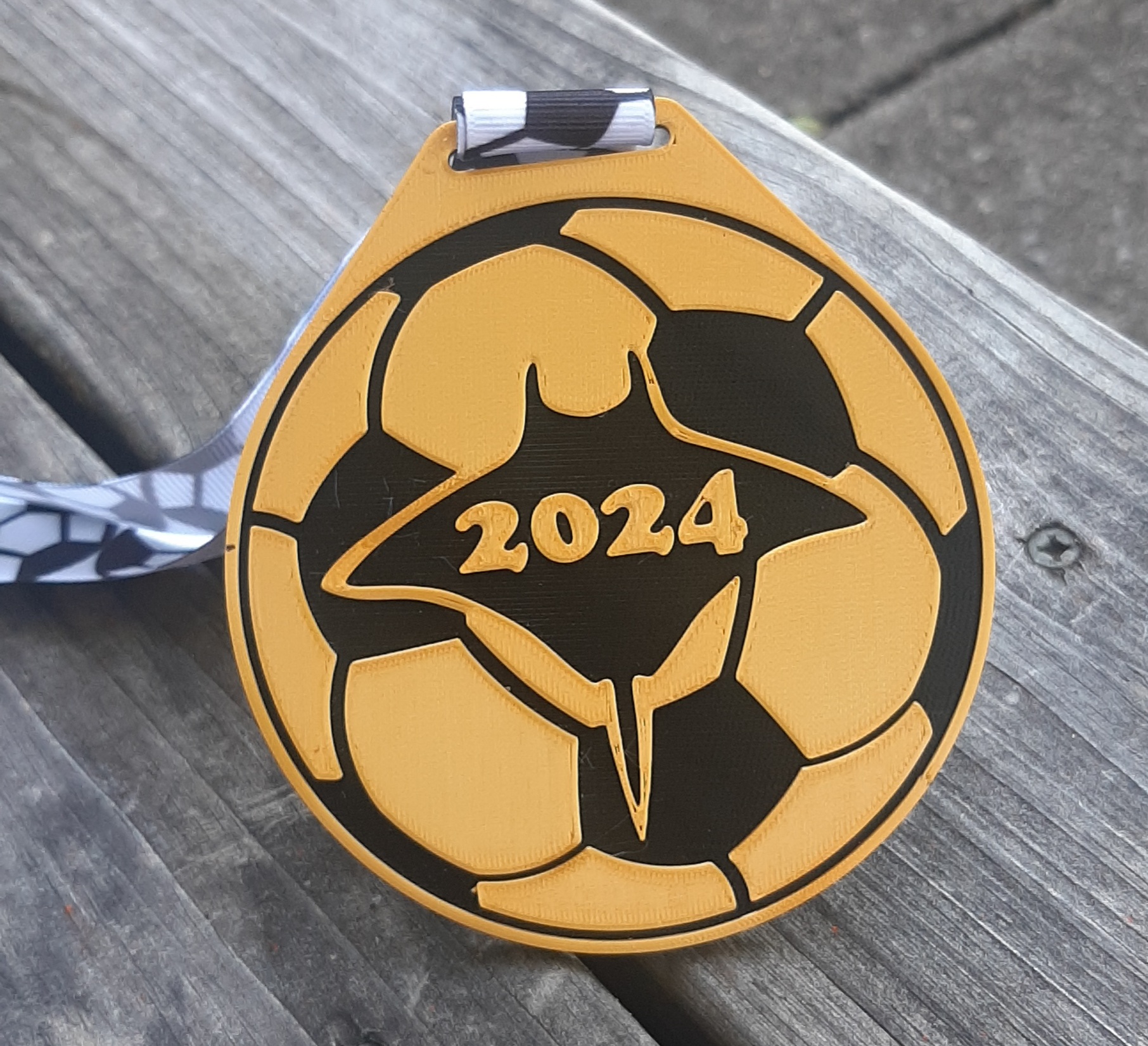 Customizable Soccer / Football Medal, sports award, participation gift ...