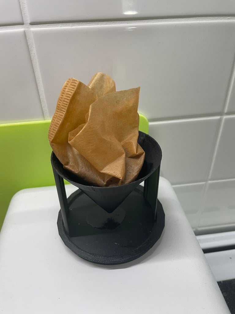 Coffee filter strainer by Kapinenapina | Download free STL model ...