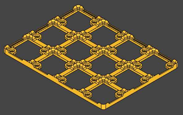 Gridfinity Base - Light, connectable, parametric, 79+ variants by pbone ...
