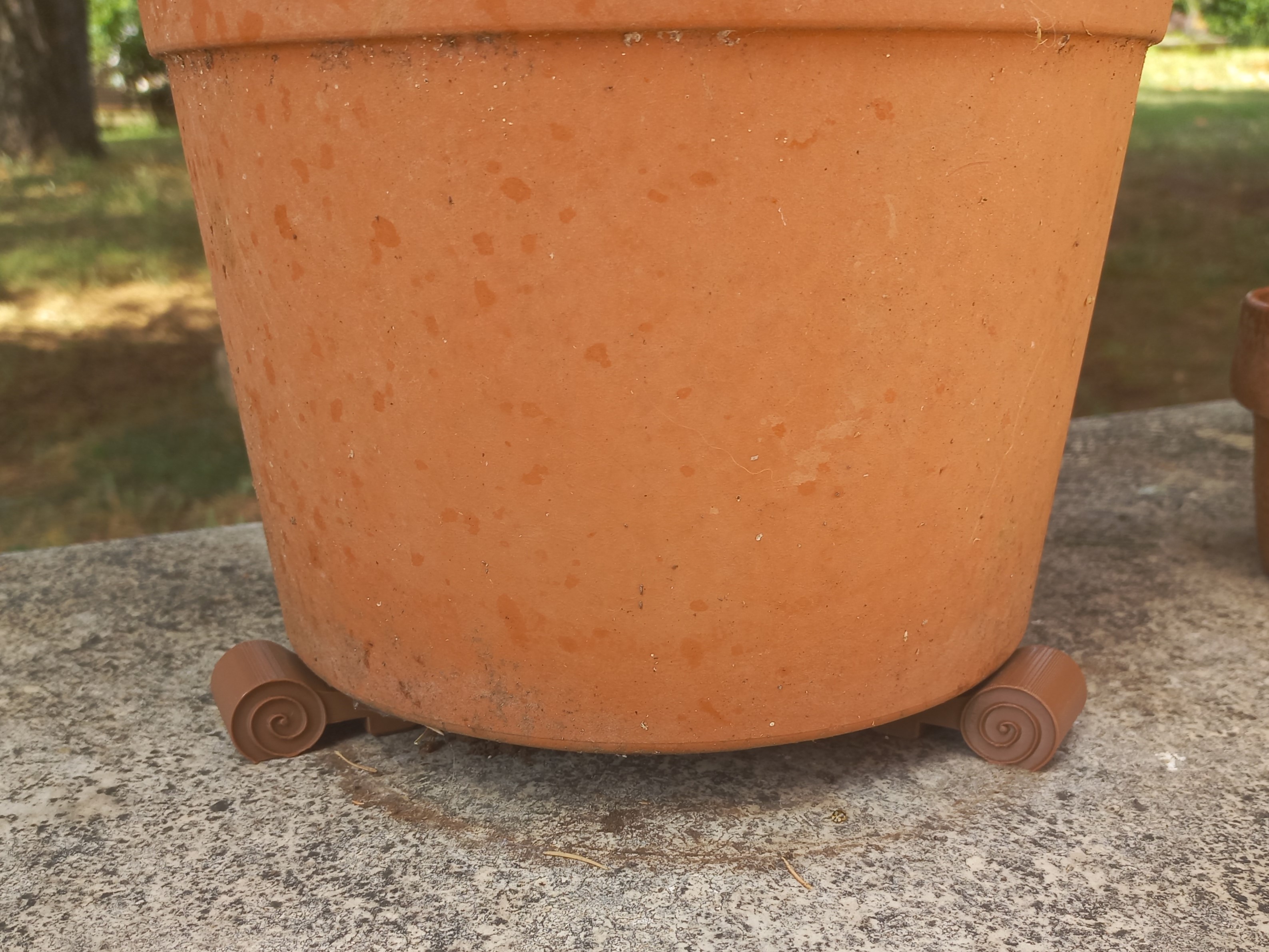 Planter pot riser greek style by A.S. Design | Download free STL model ... Planter pot riser greek style by A.S. Design | Download free STL model ...