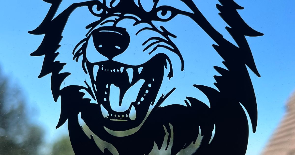 Wolf Wall Art #2 by Ninomalbinho | Download free STL model | Printables.com