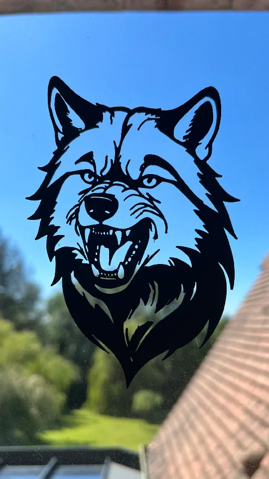 Wolf Wall Art #2 by Ninomalbinho | Download free STL model | Printables.com