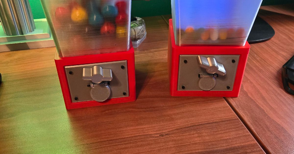 Gumball Machine por Tom M | Descargar modelo STL gratuito | Printables.com