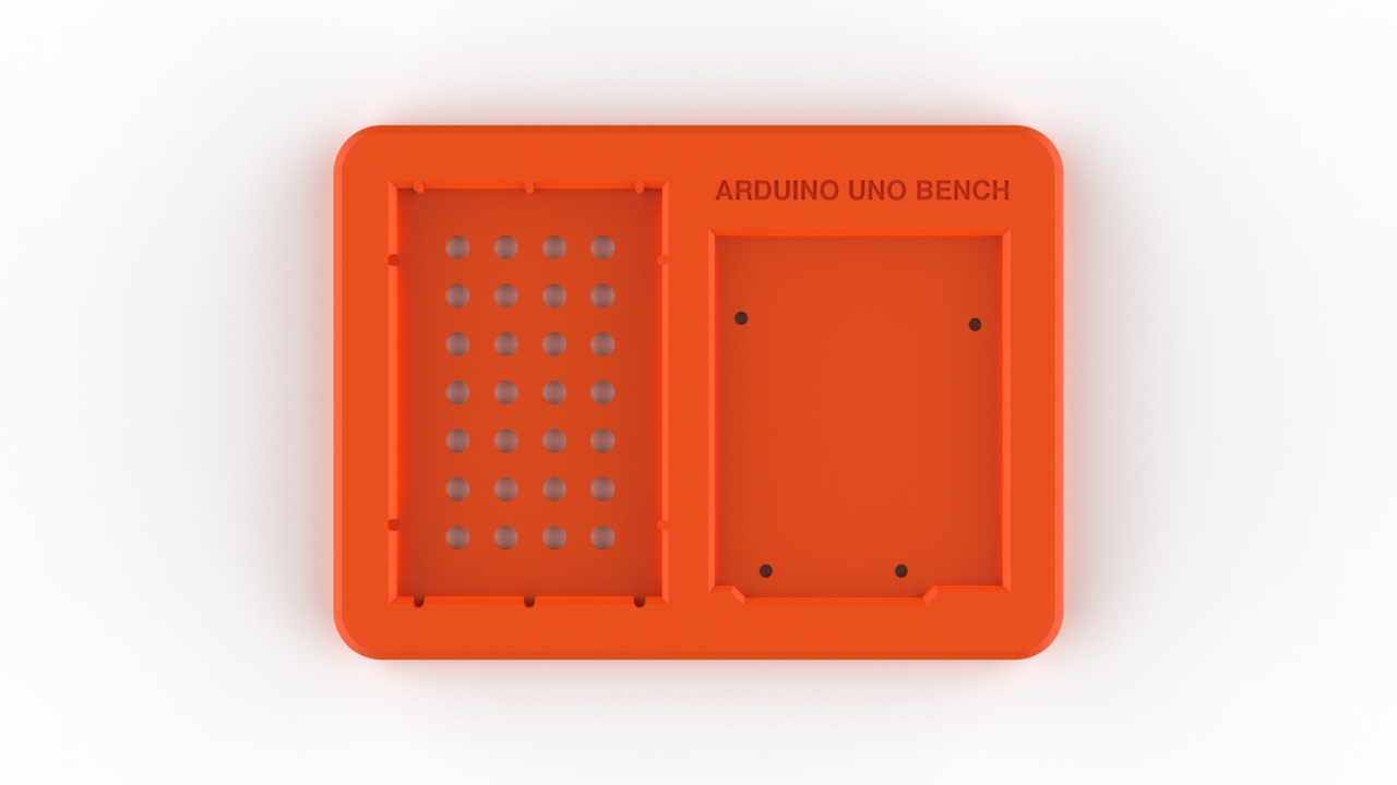 Arduino Workbench (for breadboard) by Berntzone | Download free STL ...