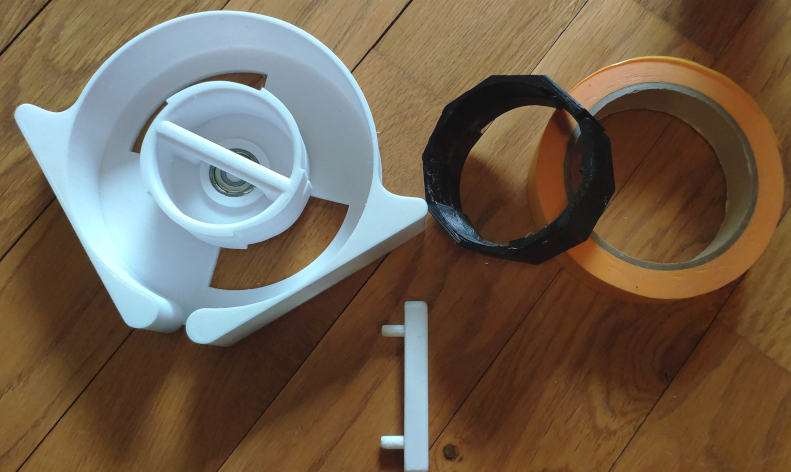 Masking tape applicator by eugenyale | Download free STL model ...
