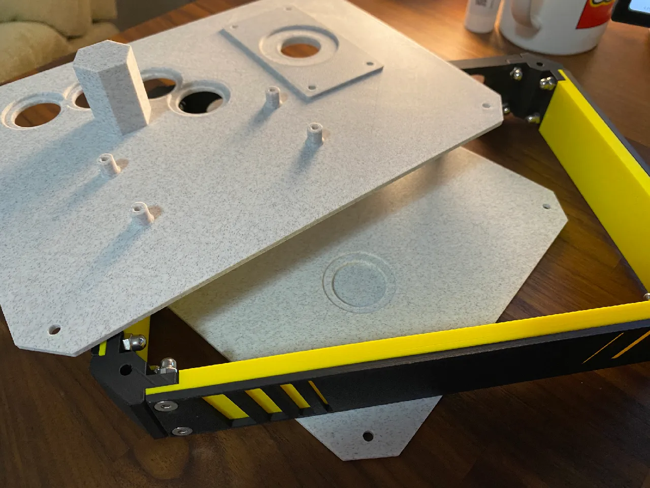 Open Stick Modular - Mini (OSM-Mini) Open Source 3D printable arcade ...