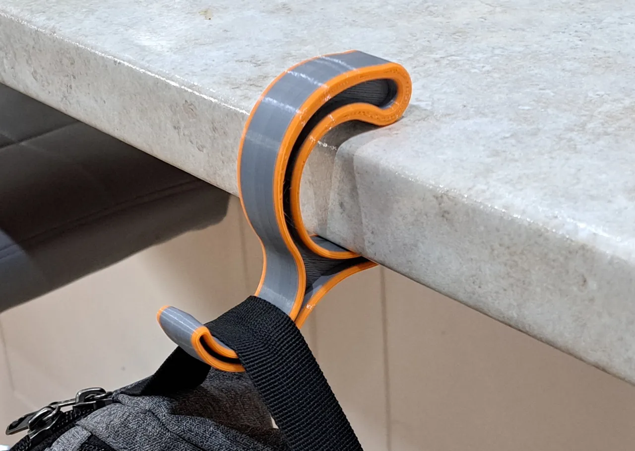 Bag Hook by SD-3D | Download free STL model | Printables.com