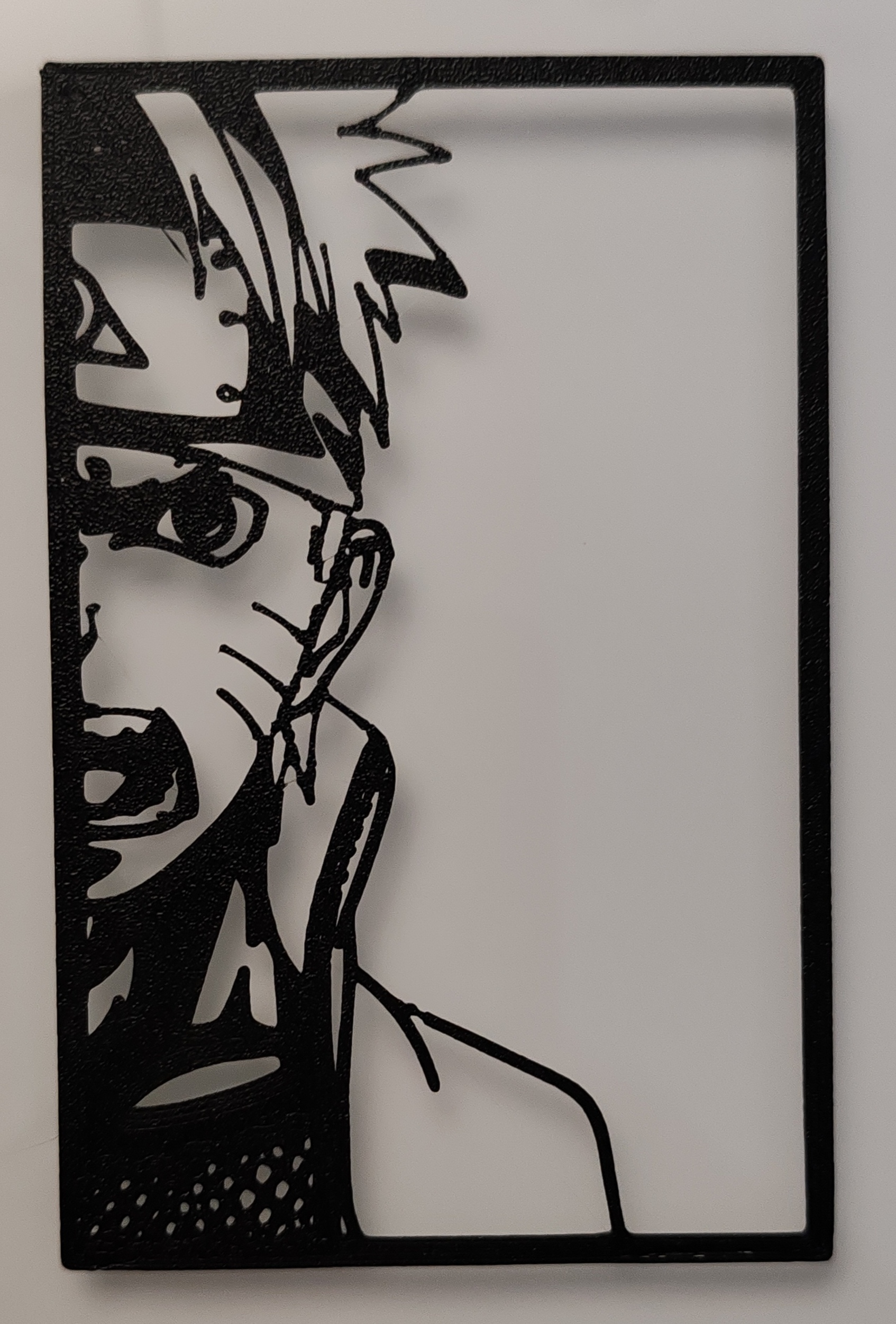 Naruto 2d wall art by TheWallArtGuy | Download free STL model ...