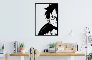 One Piece - Luffy 2D Art by DragonFire 3D Printing | Download free STL ...