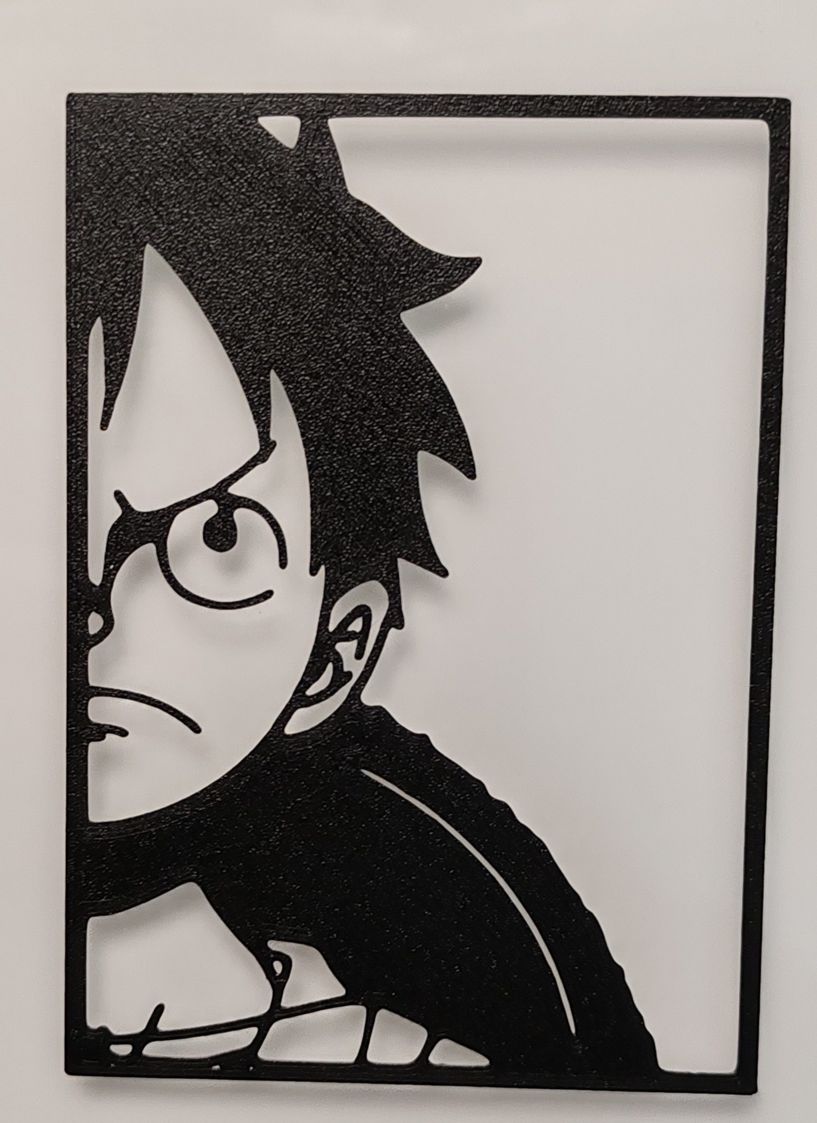 Monkey D Luffy One piece 2d wall art von TheWallArtGuy | Kostenloses ...