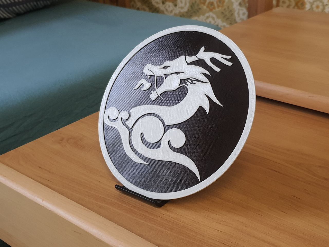 Dragon Art Wall by A3J Print | Download free STL model | Printables.com