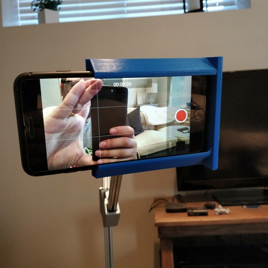 iPhone GoPro Connector and Cradle by Makerhacks | Download free STL ...